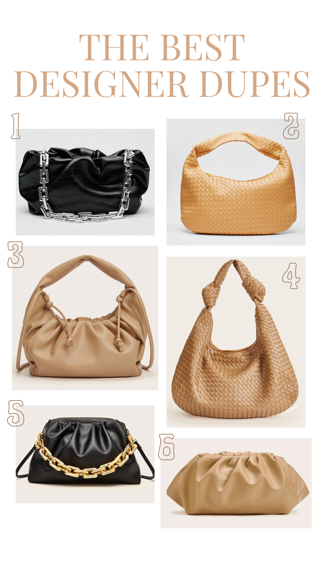 THE BEST DESIGNER DUPES – ALTG